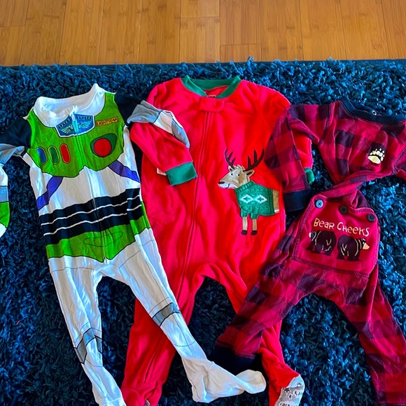 Pajamas | Adorable Buzz Light Year And Bear Cheeks Pajamas | Poshmark